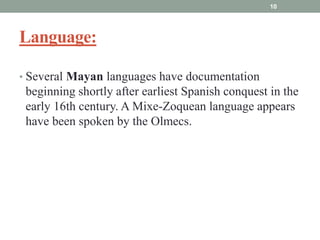 Olmec Civilization | PPTX