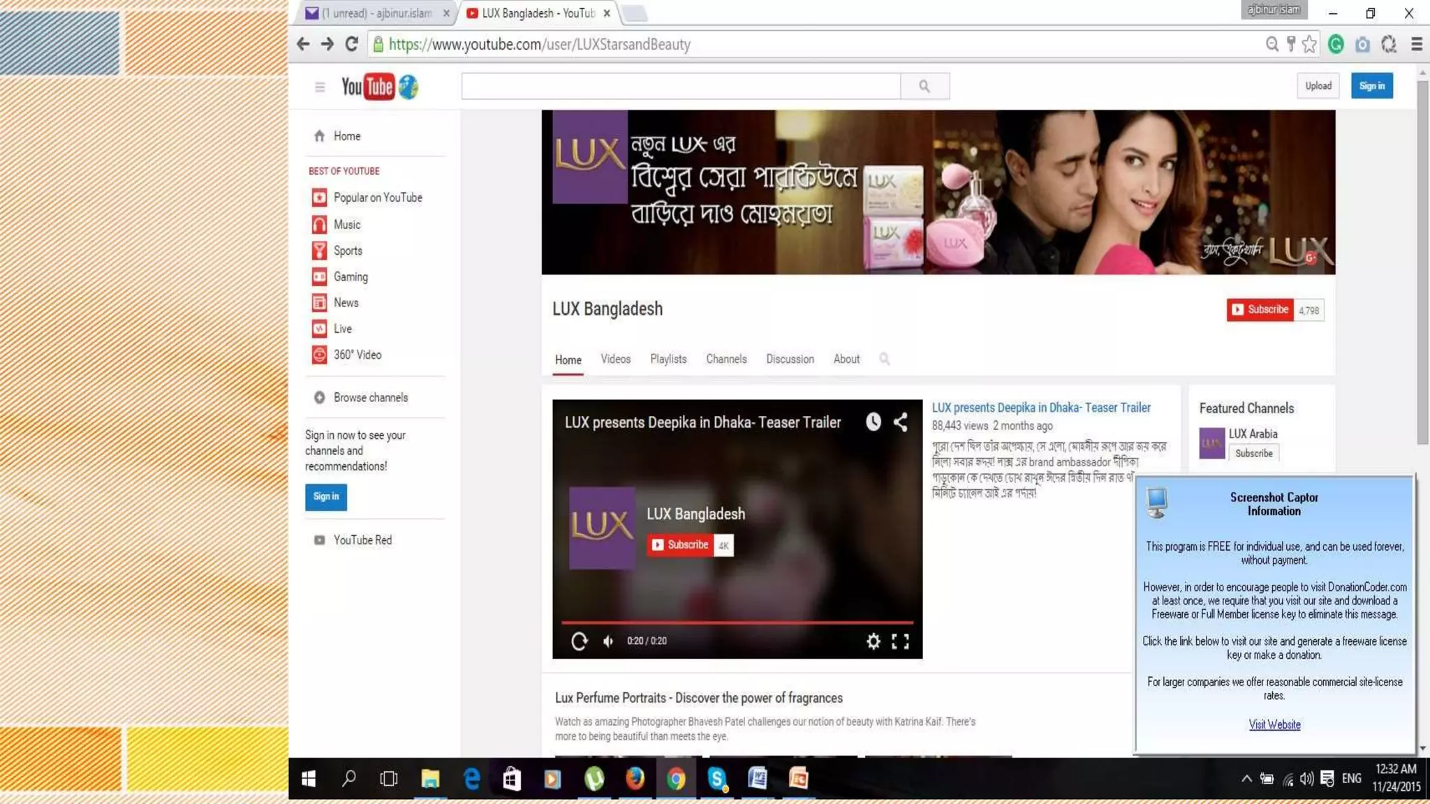 Marketing Report on Lux Bangladesh | PPTX | Skin Care | Beauty