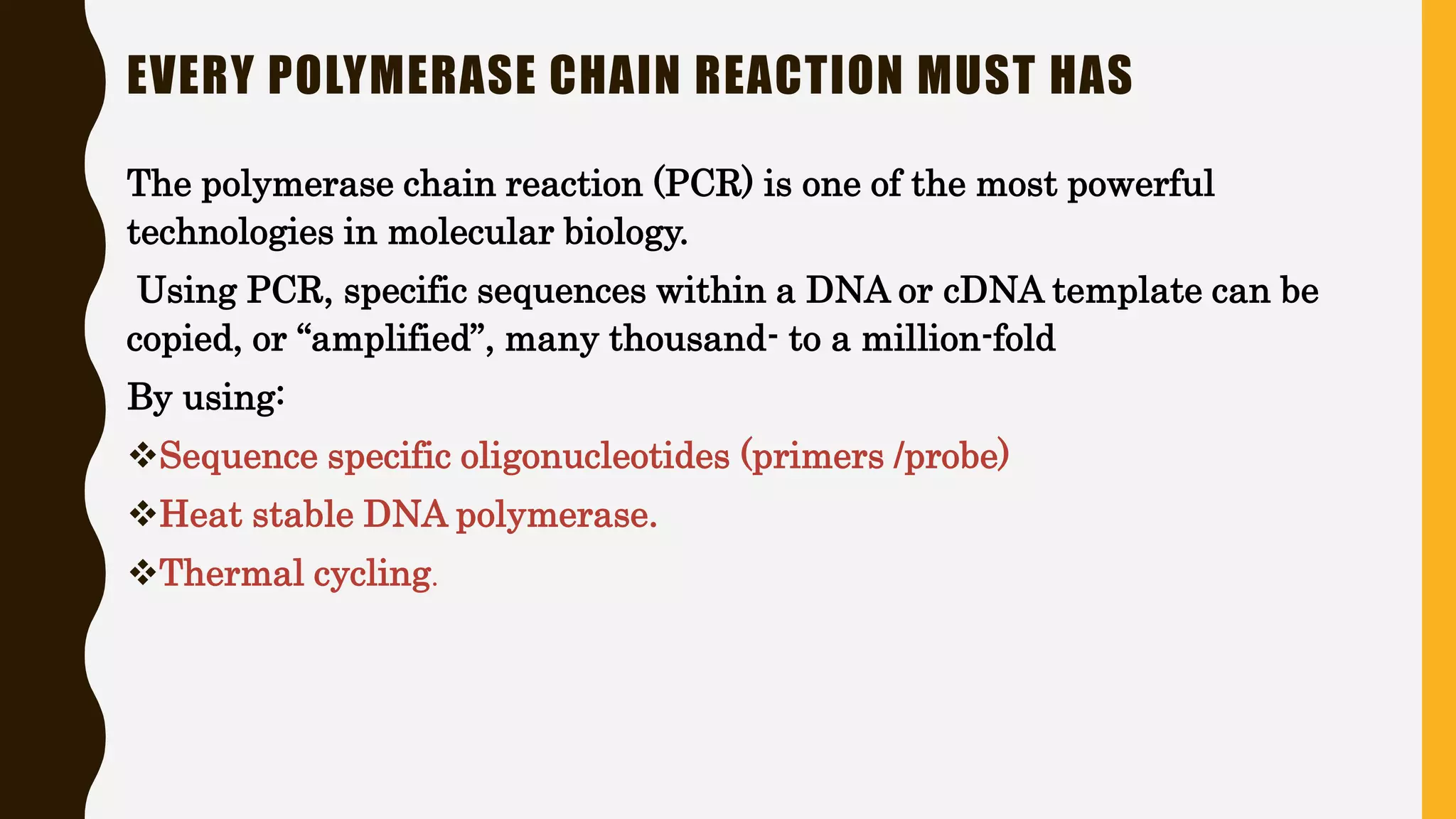 Real time PCR practical training | PPTX