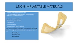 Medical Textile | PPTX