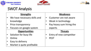 Delivery Service business plan | PPTX