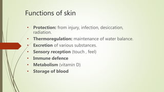 Skin presentation | PPT