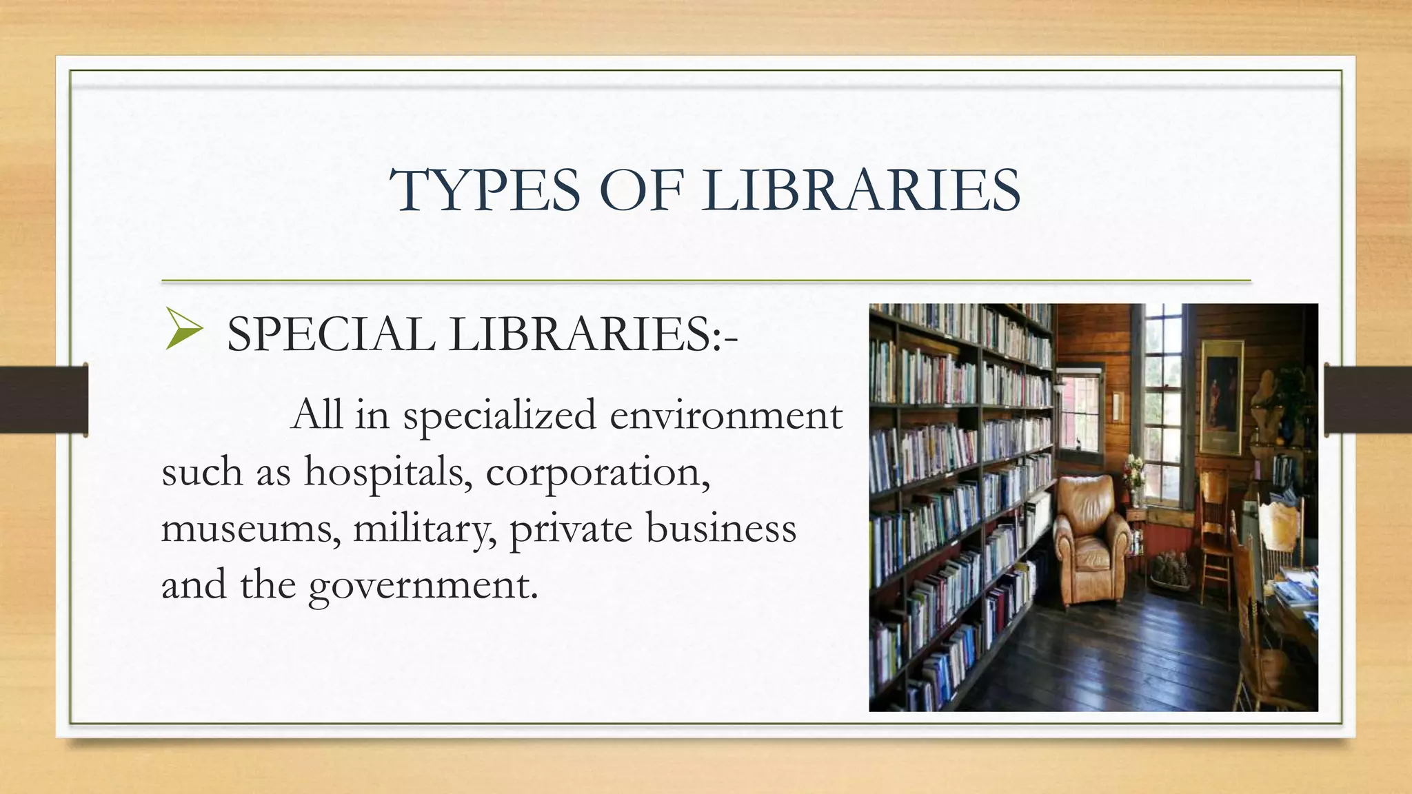 library maintenance | PPTX