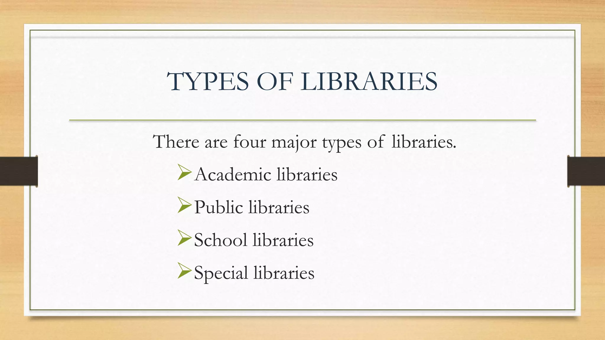 library maintenance | PPTX