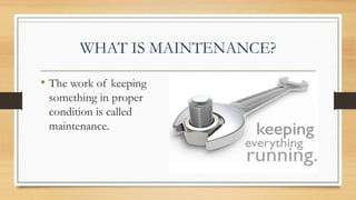 library maintenance | PPTX