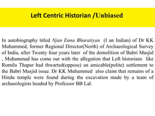 Romila Thapar :An Historian | PPTX
