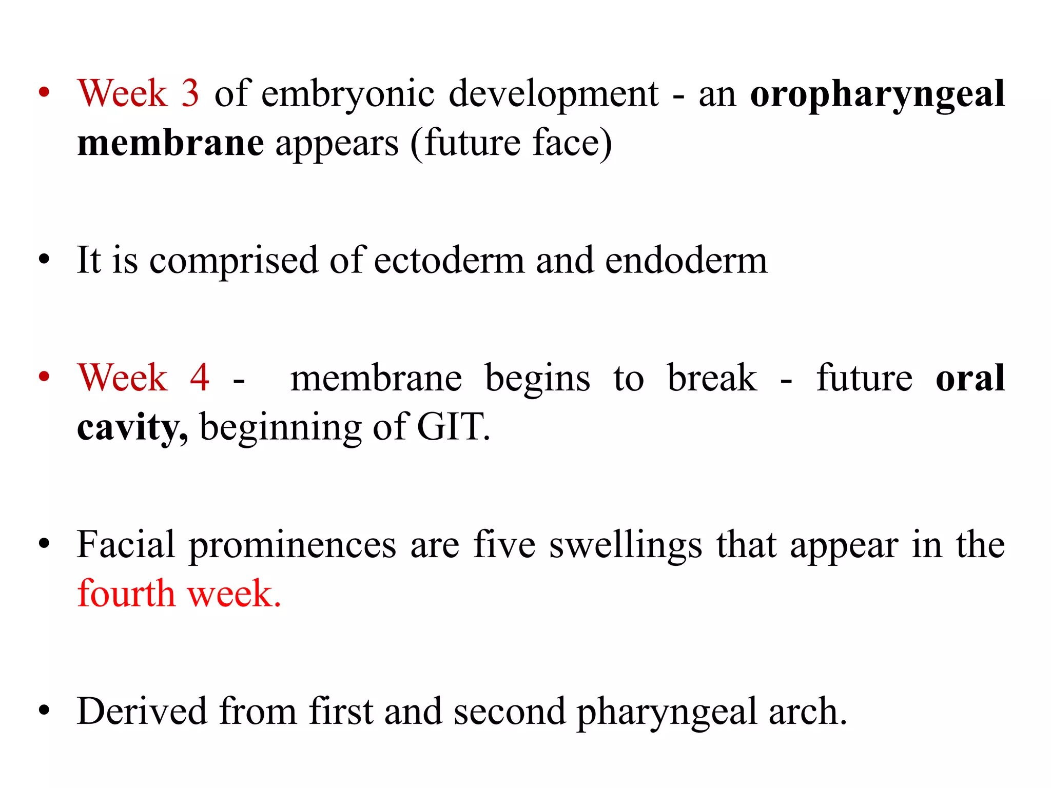 Development of Face and Palate including Anomalies of palate | PPTX