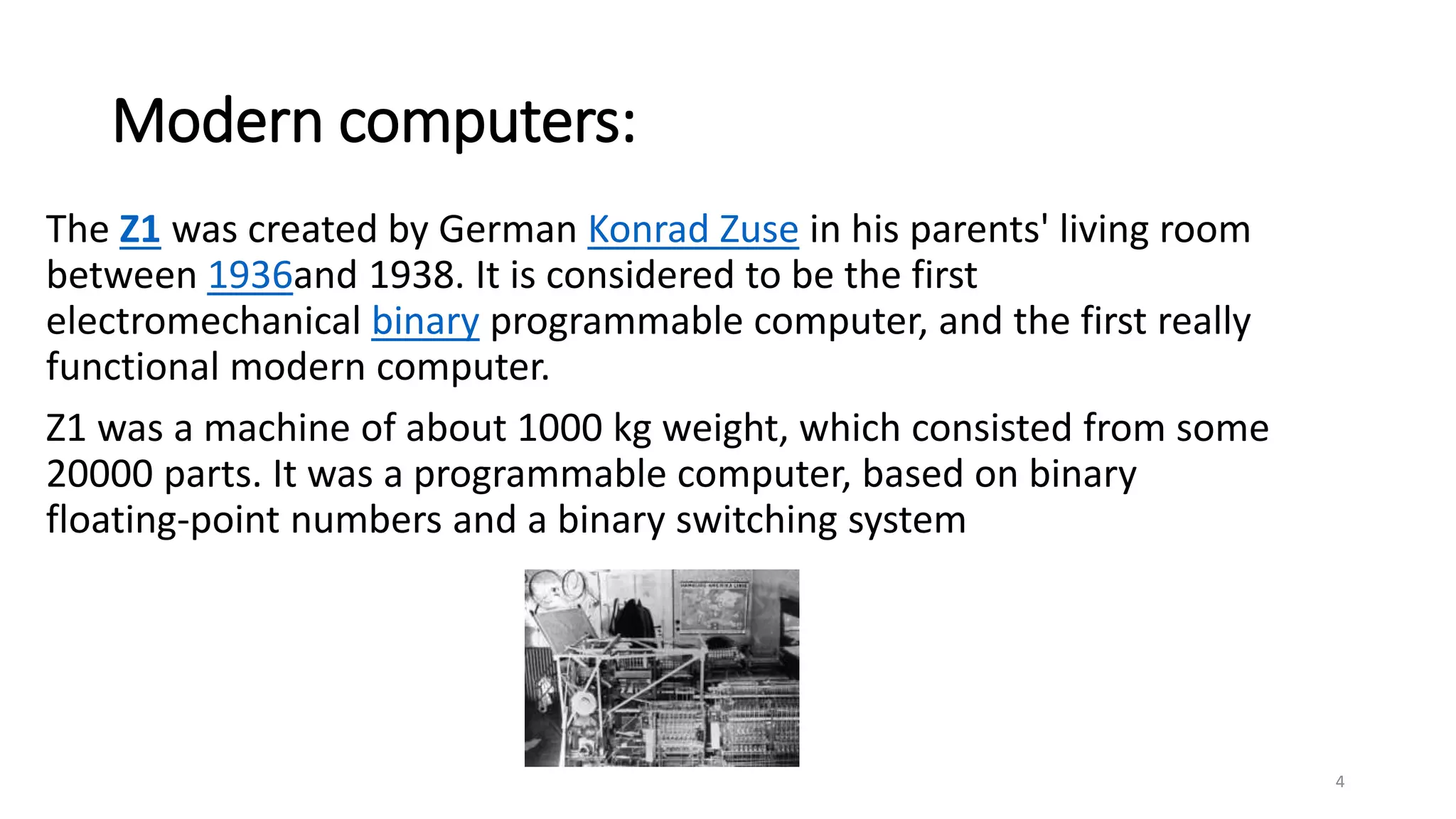 History of computer and modern computer | PPT