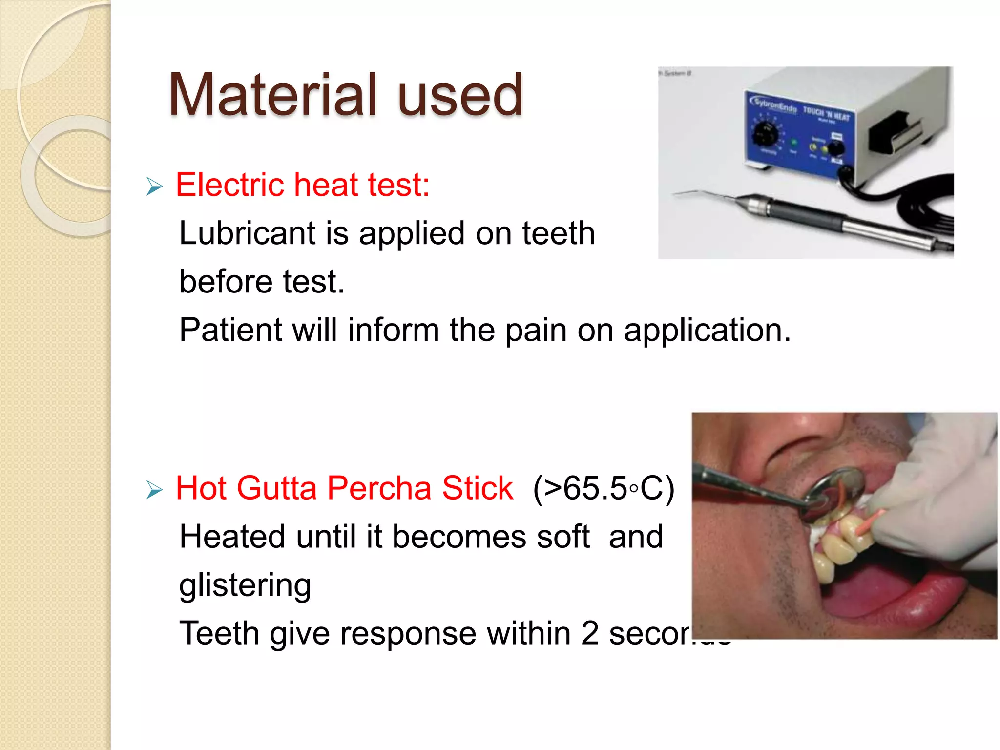 Assessment of pulp vitality | PPTX