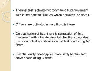 Assessment of pulp vitality | PPTX