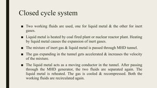 MHD Power Generation | PPTX