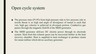 MHD Power Generation | PPTX