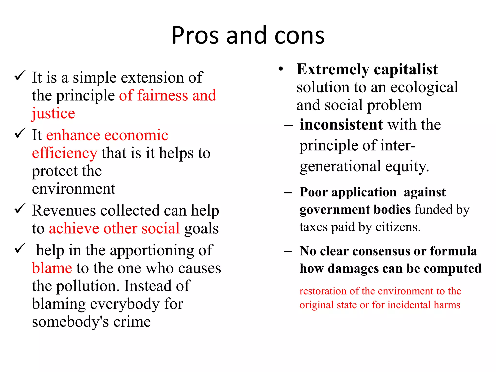 polluters pays principle and waste managements | PDF