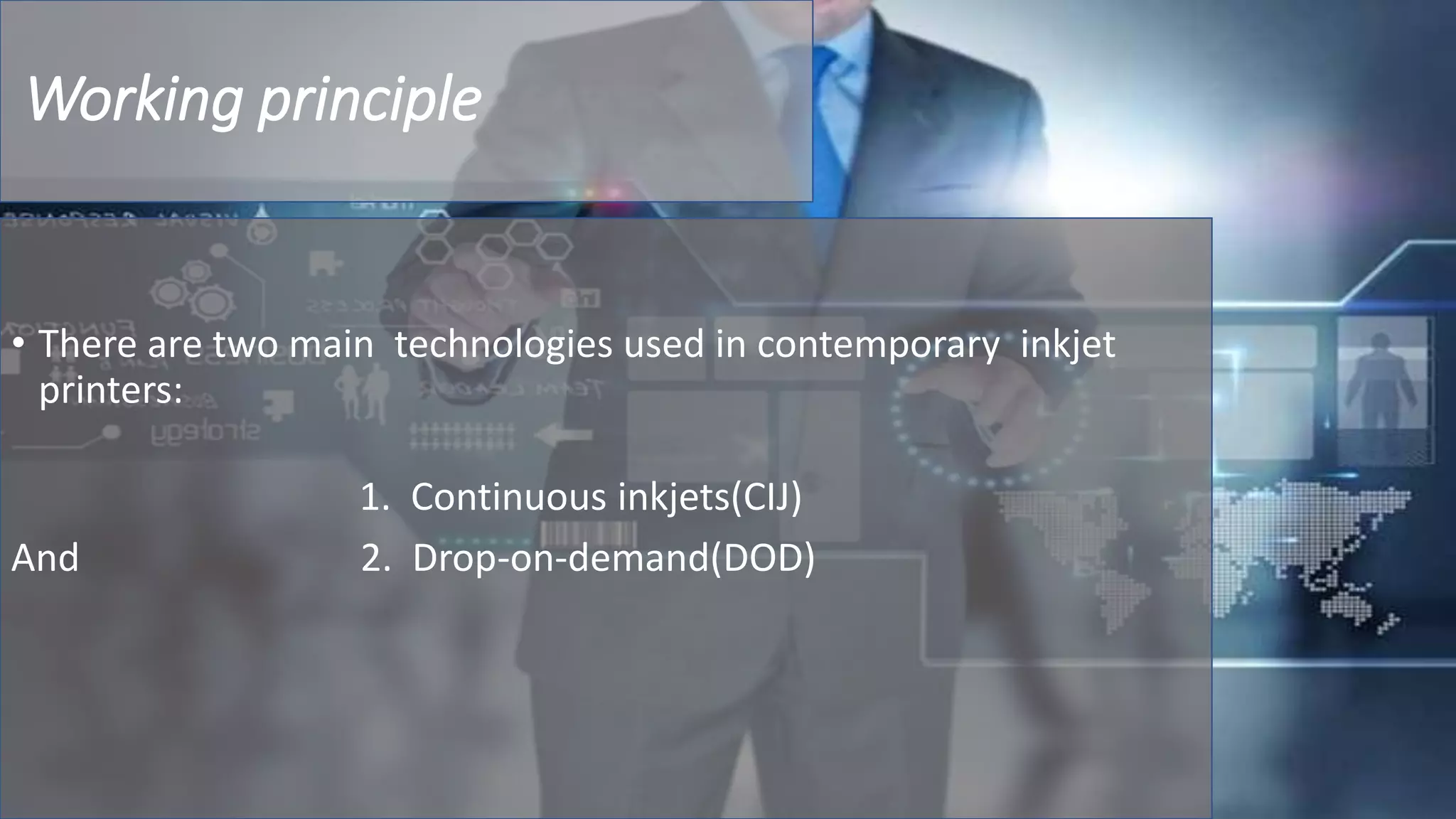 inkjet printers | PPTX