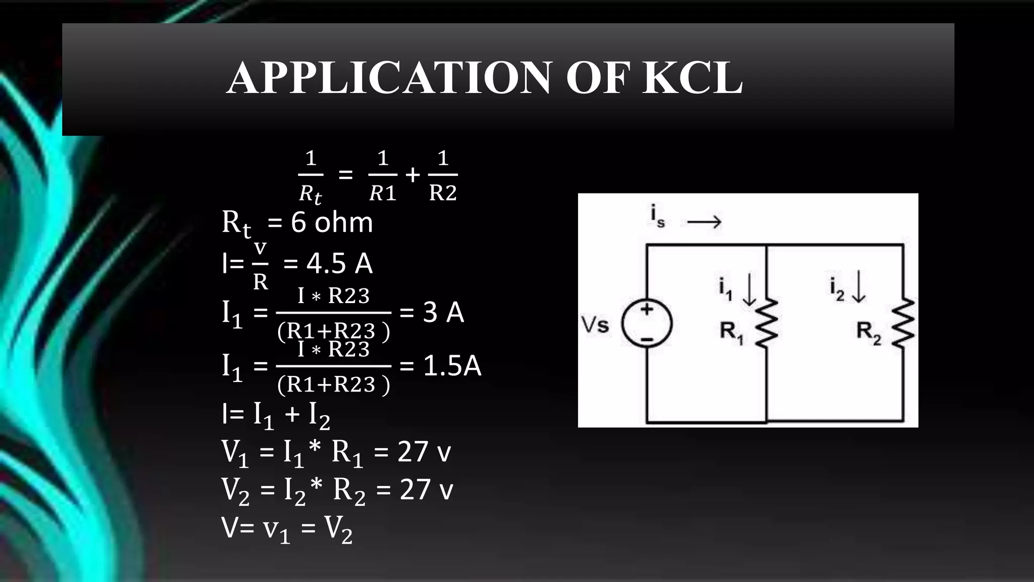 Presentation on Parallel Circuit Analysis | PPTX