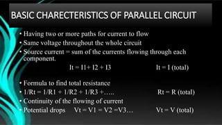 Presentation on Parallel Circuit Analysis | PPTX | Computer Networking | Computing