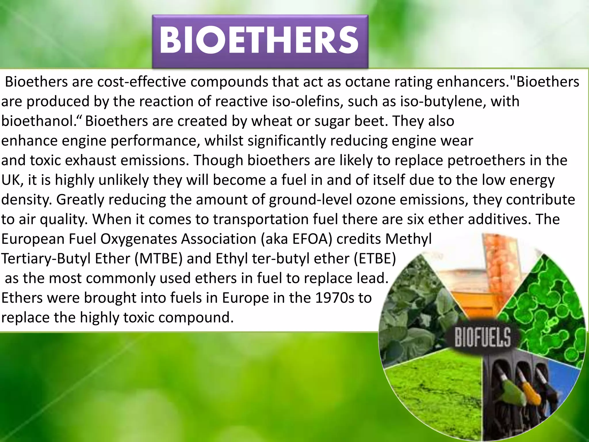 biofuels : history and applications | PPTX