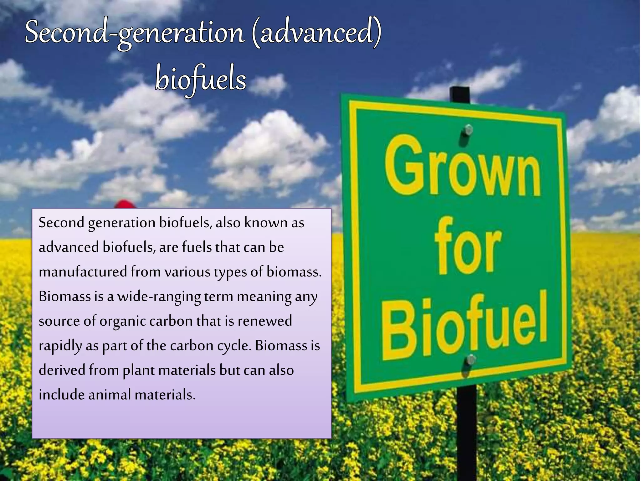 biofuels : history and applications | PPTX