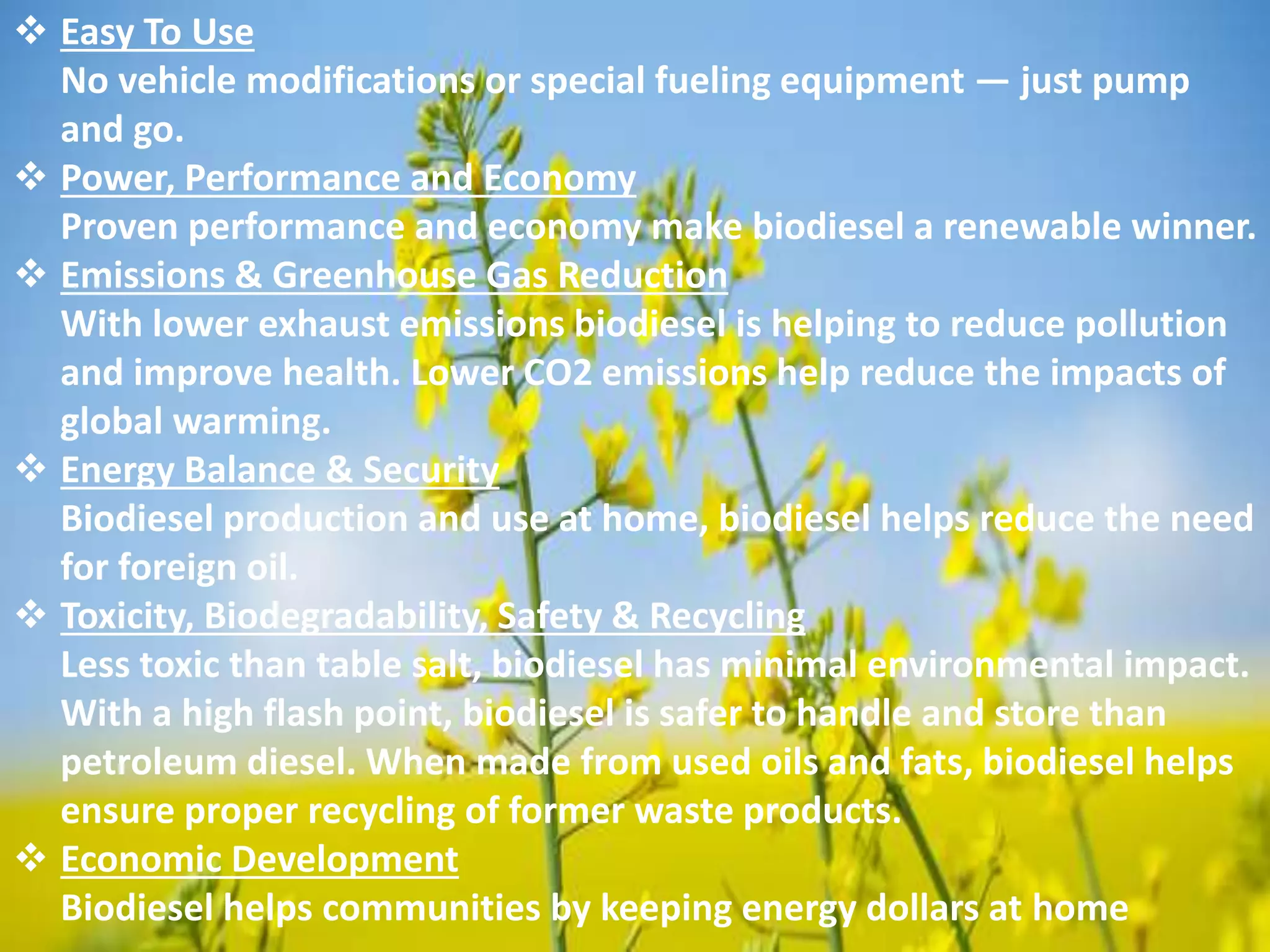 biofuels : history and applications | PPTX