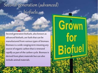 biofuels : history and applications | PPTX