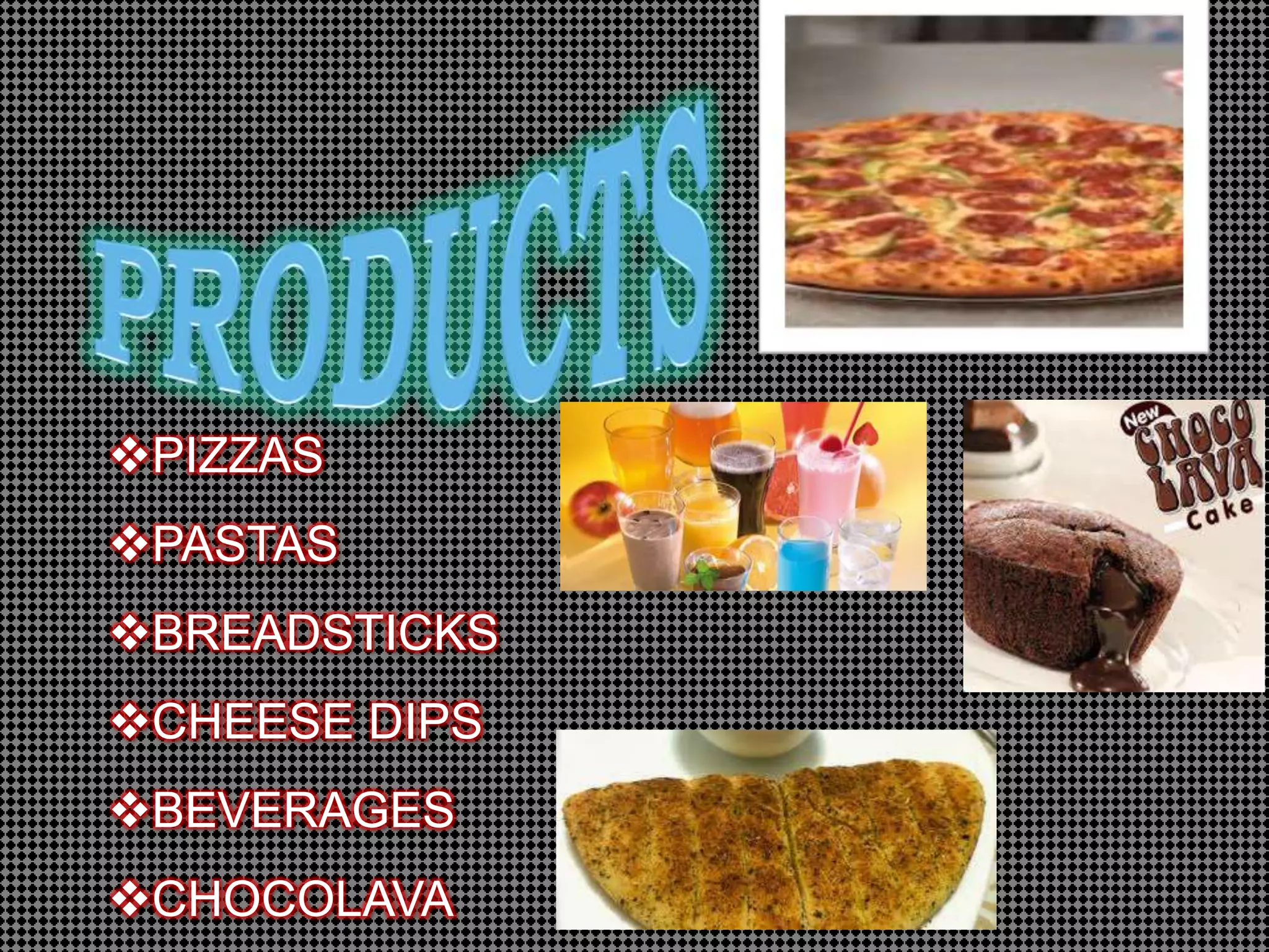 dominos strategy for marketing,and food@ | PPTX