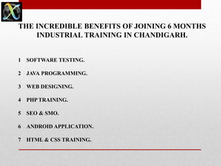 INDUSTRIAL TRAINING & PLACEMENT COMPANY IN CHANDIGARH & MOHALI. | PPT