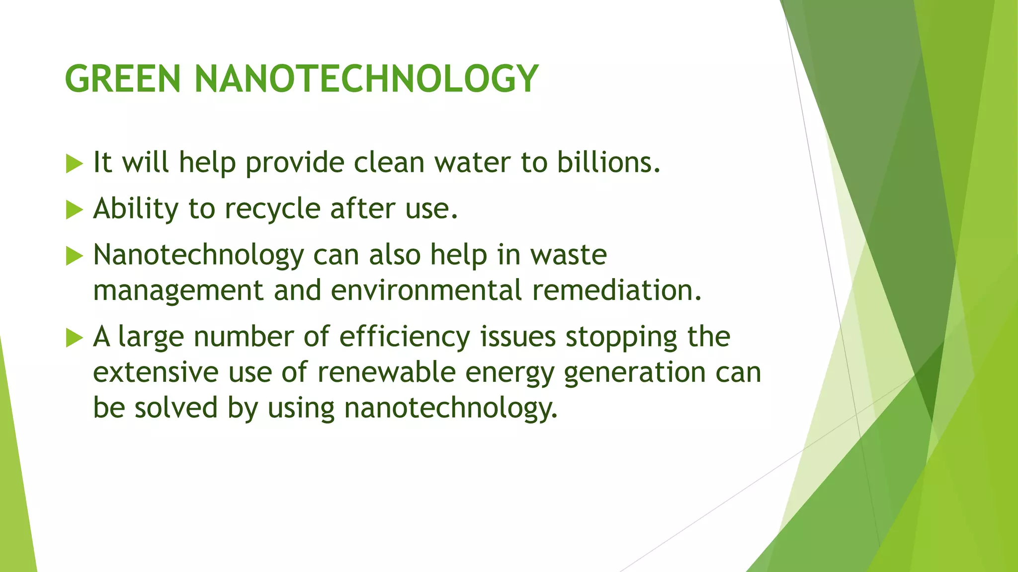 Presentation on GREEN TECHNOLOGY | PPTX