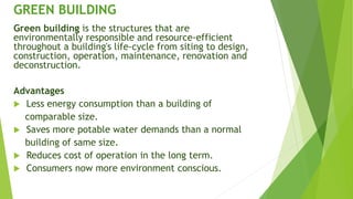 Presentation on GREEN TECHNOLOGY | PPTX