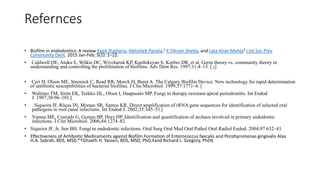 Biofilm in Endodontics | PPTX