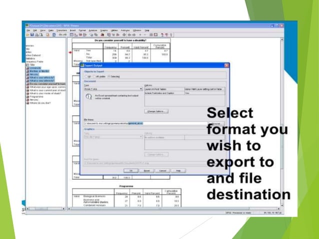 "A basic guide to SPSS" | PPTX | Technology & Computing
