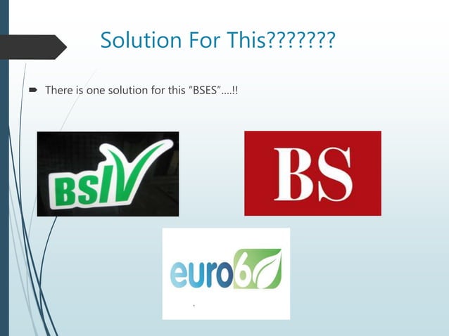 Bharath stage emission control | PPTX