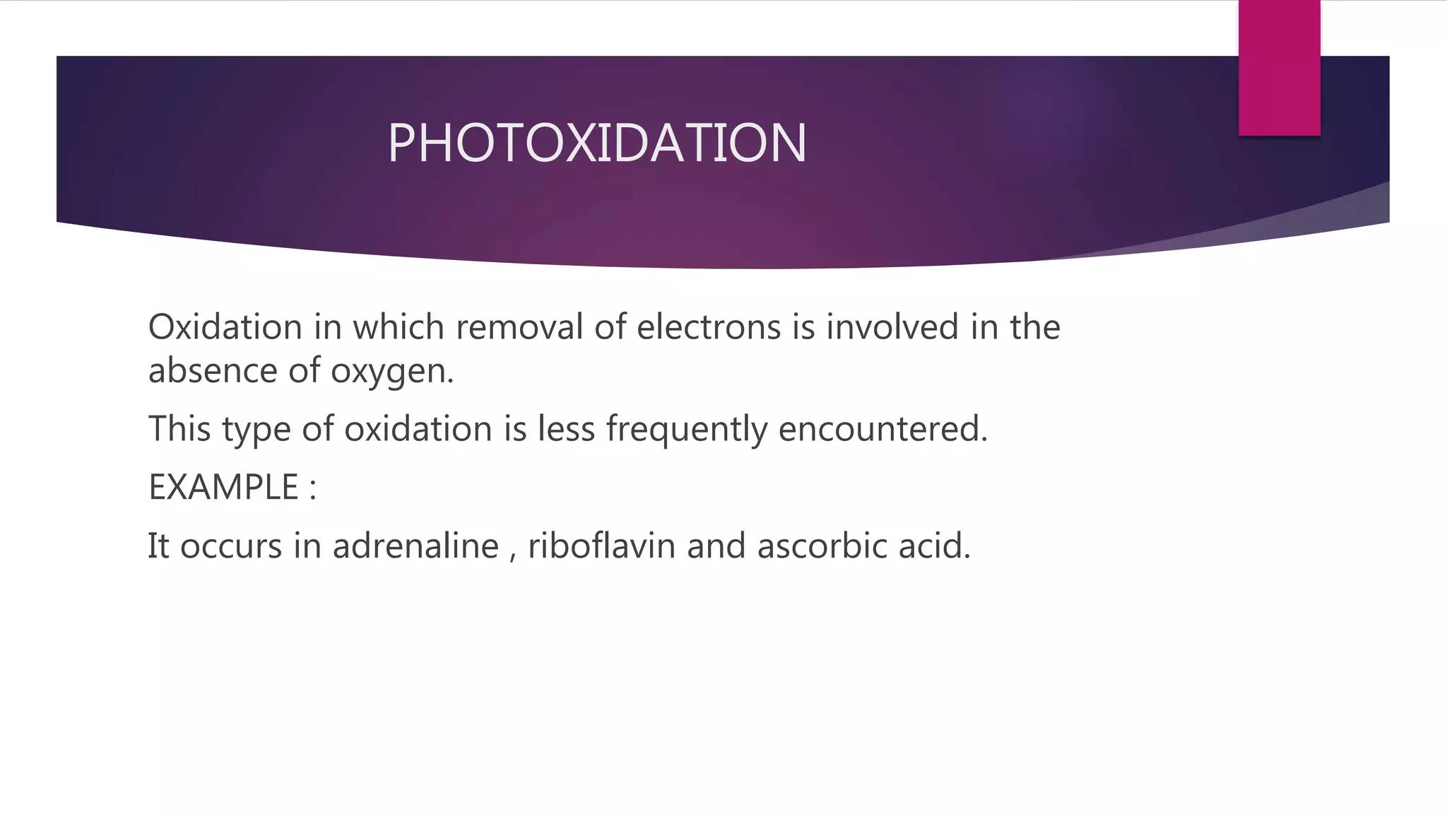 oxidation of drugs | PPTX