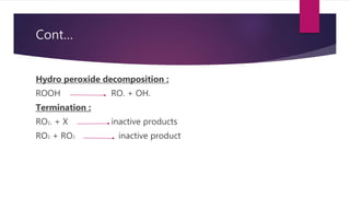 oxidation of drugs | PPTX