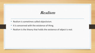 Philosophical foundation of education | PPTX