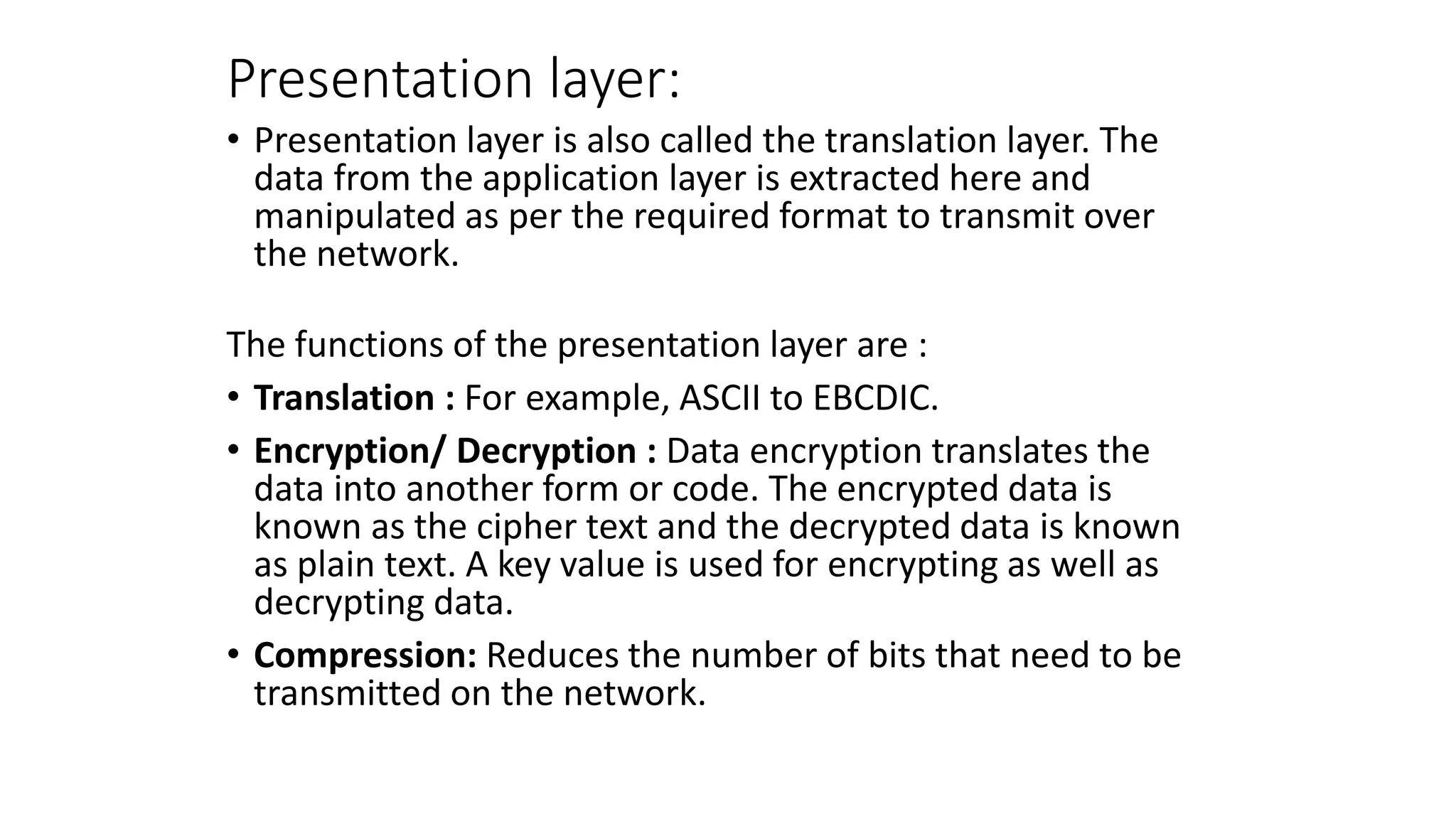 Protocol layer,OSI model & POP3 | PPTX