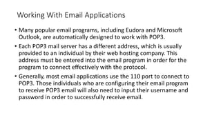 Protocol layer,OSI model & POP3 | PPTX