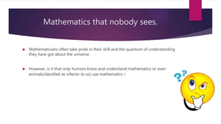 Mathematics in Nature | PPTX