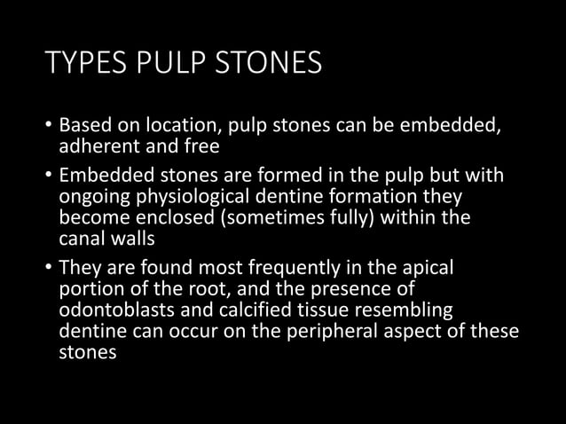 MANAGEMENT OF CALCIFIED PULP CANAL | PPTX | Dental Health | Diseases ...