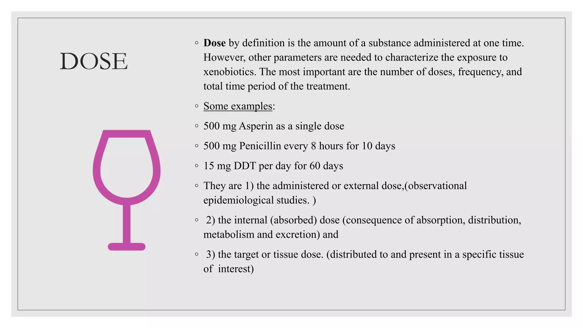 dose response relation | PPTX
