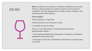 dose response relation | PPTX