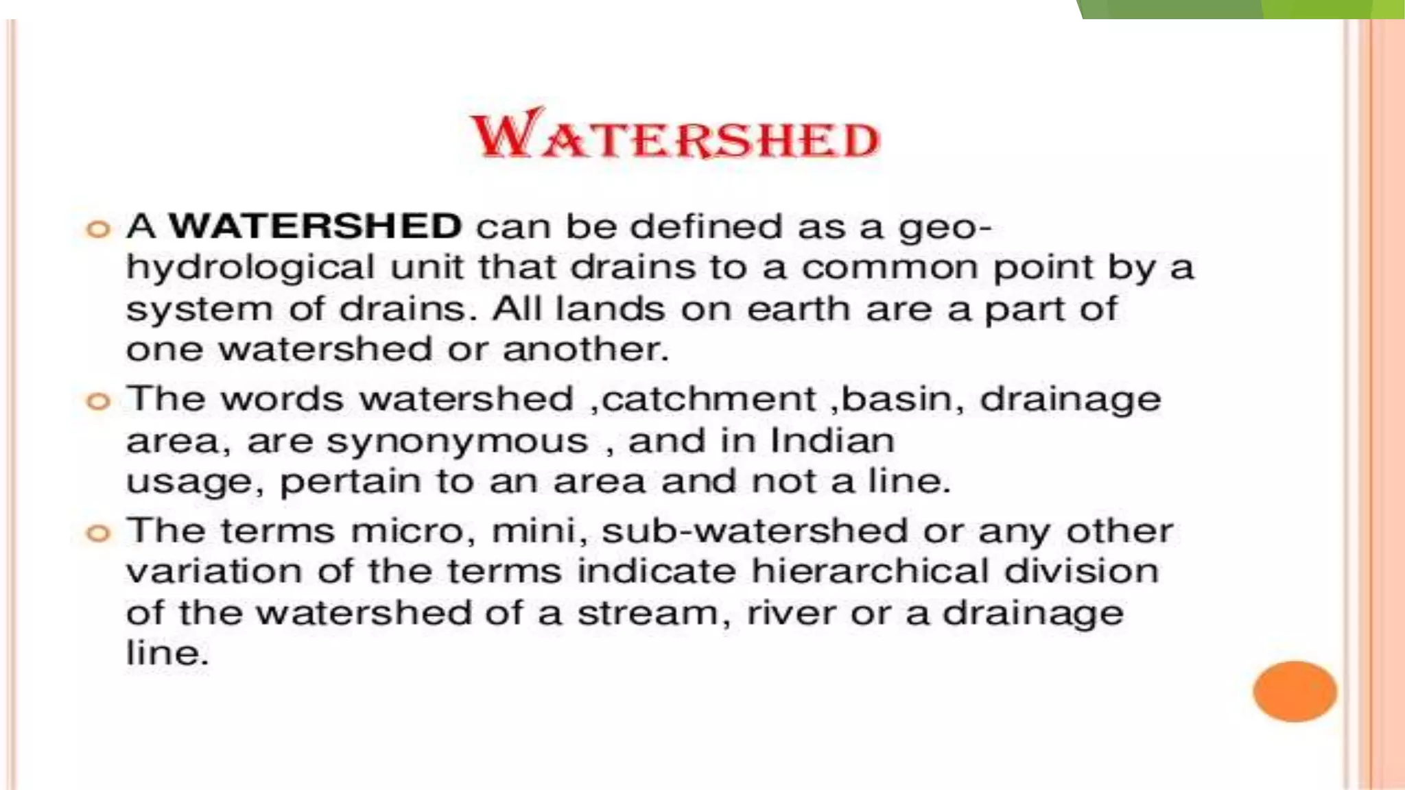 WATERSHED MANAGEMENT ,BUNGA DEHRADUN | PPTX