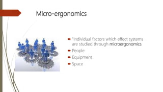 office space and ergonomics | PPT