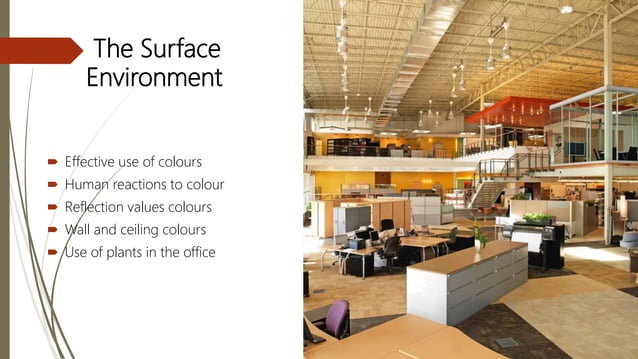 office space and ergonomics | PPT