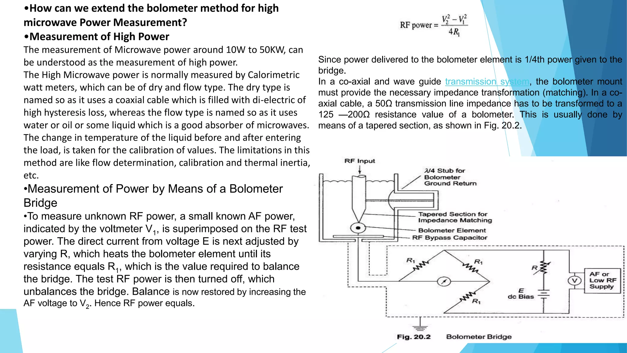 What is Magnetron? Working Principle of Balanced Bolometer Bridge ...