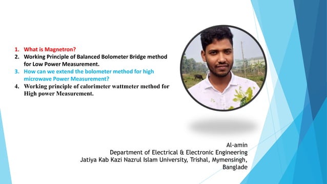 What is Magnetron? Working Principle of Balanced Bolometer Bridge ...