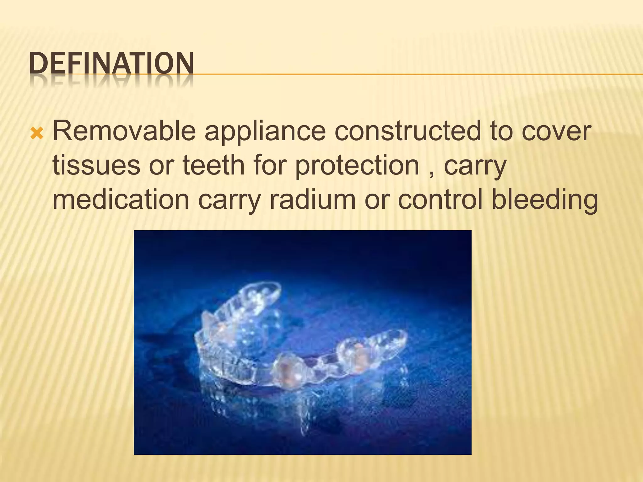 dental stents | PPTX