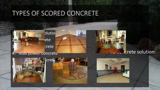 Architectural concrete | PPTX