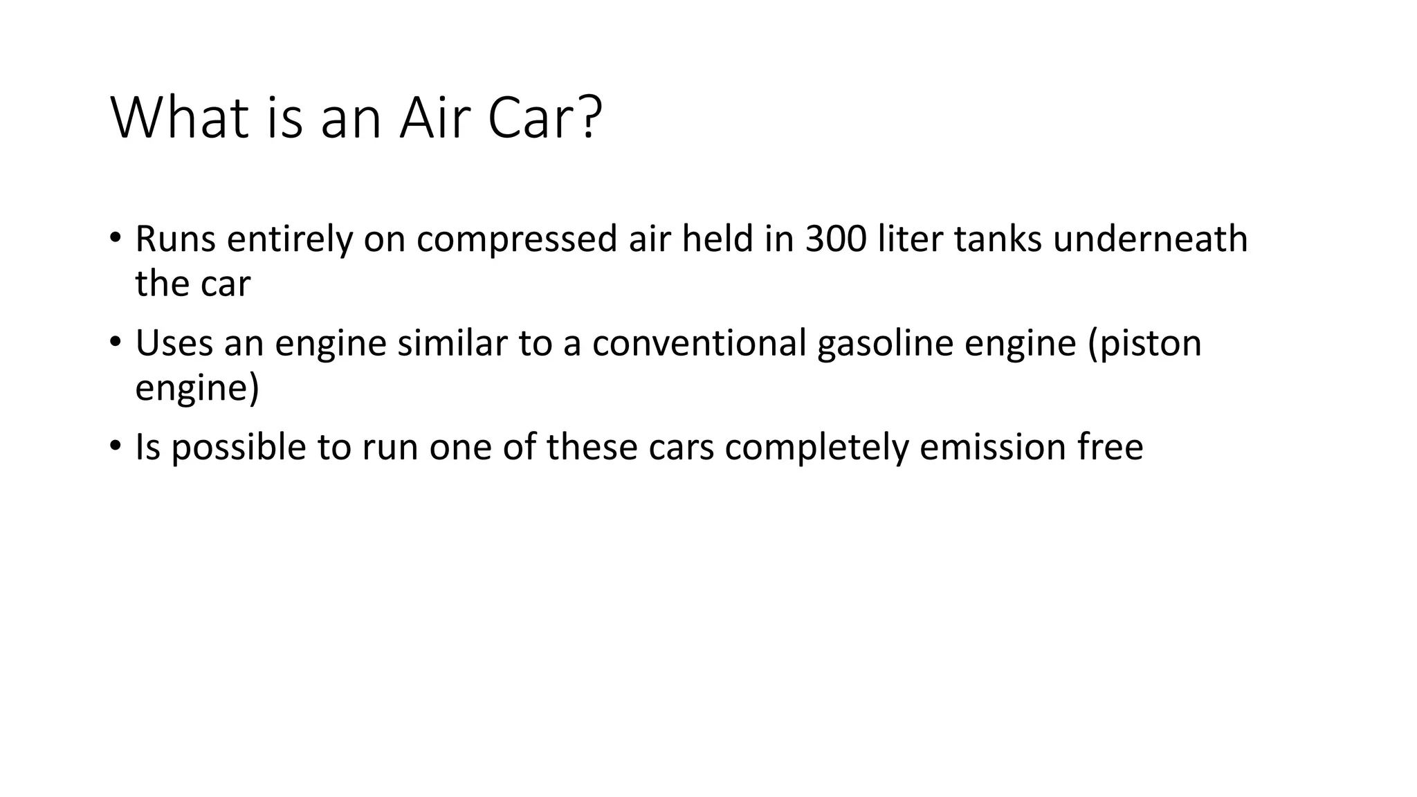 Pneumatic powered Vechicle | PPTX