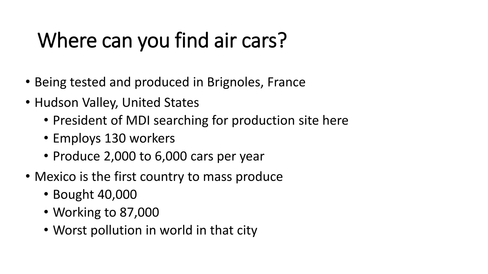 Pneumatic powered Vechicle | PPTX
