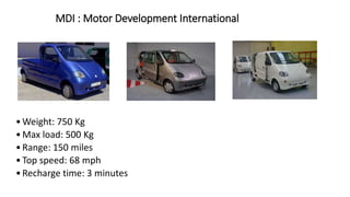 Pneumatic powered Vechicle | PPTX